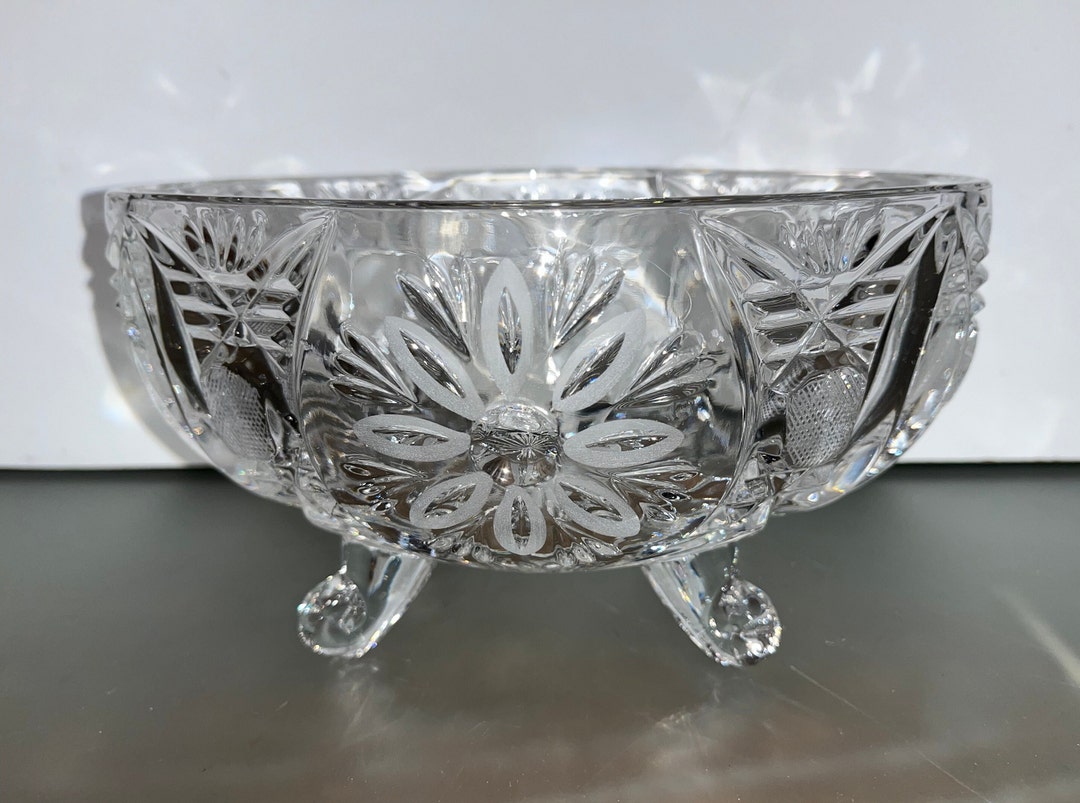 Antique Mckee Footed Candy Dish, Mckee Glass Innovation, Mckee Frosted ...