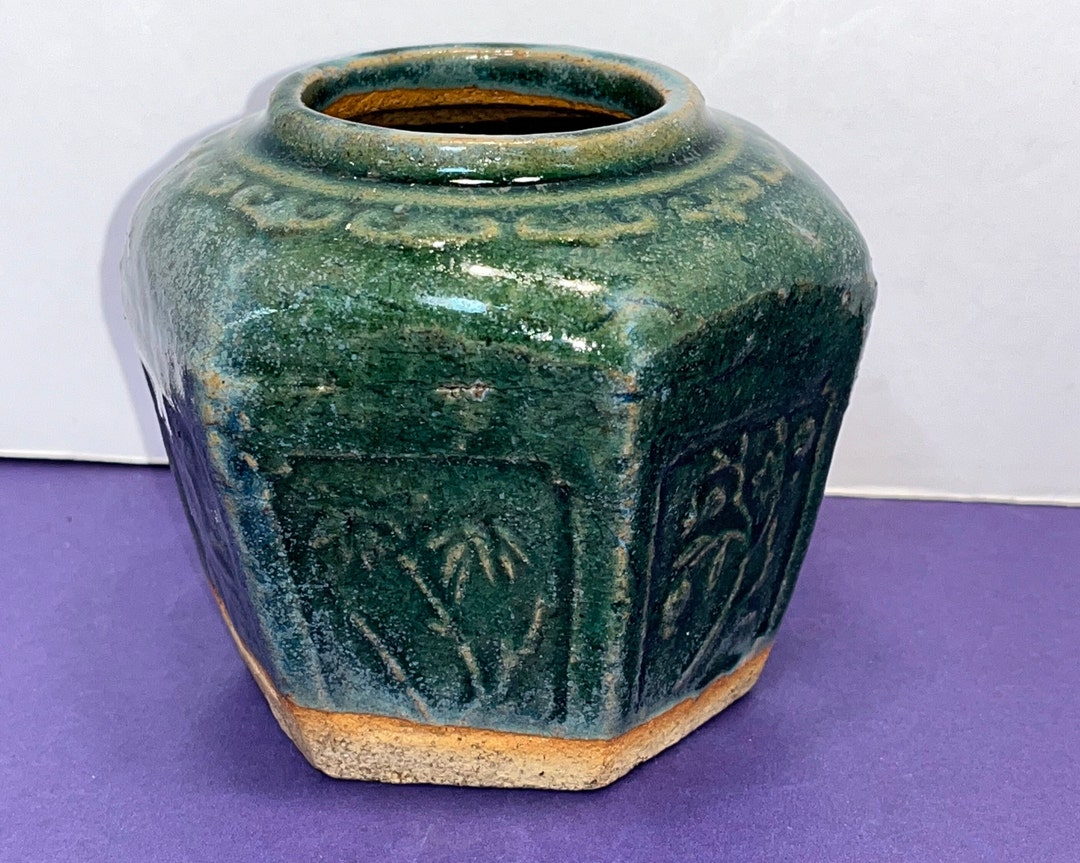 Antique Chinese Qing Dynasty Jinger Jar, Antique 1850 Chinese 3 1/2 ...
