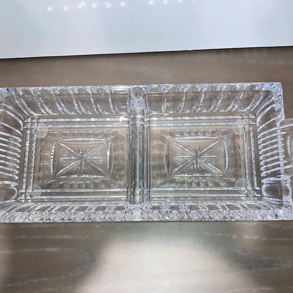 Crystal Serving Tray - Etsy