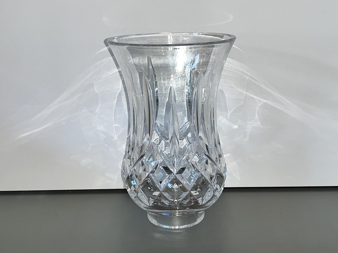 Waterford 7 Lismore Hurricane Lamp Globe, Waterford Hurricane Shade ...