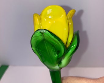 Glass Rose Stem - Etsy