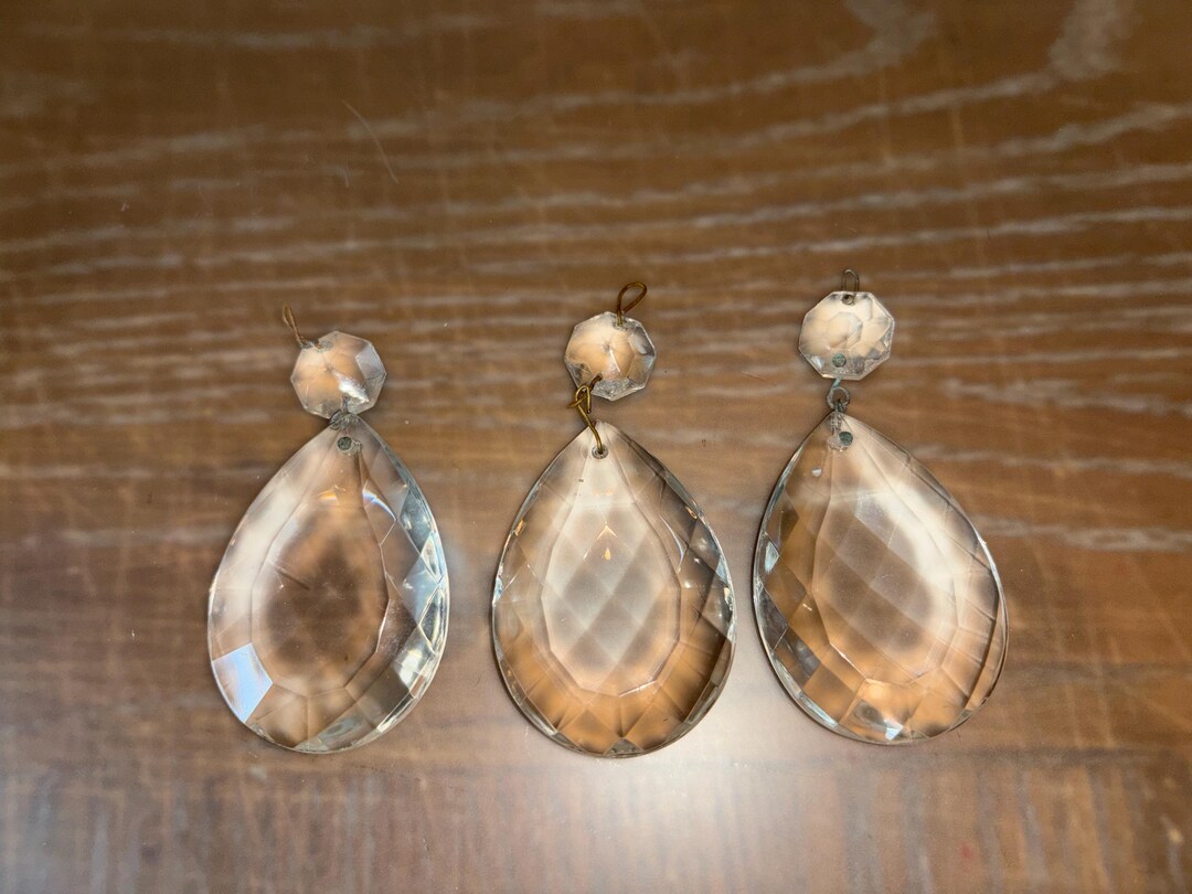 3 Teardrop Prisms Sets, 3 1/2" Teardrop Prism Sets, 2 5/8" Teardrop ...