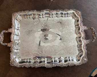Copper Silver Tray - Etsy