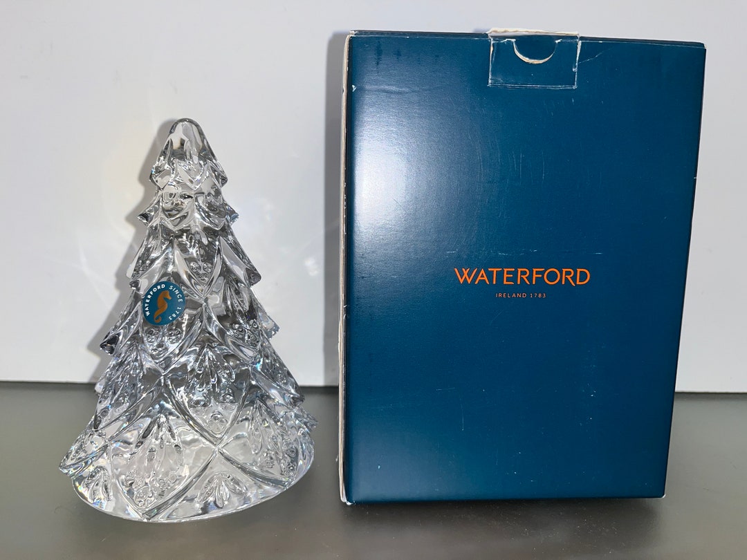 Waterford Christmas Tree, Waterford 6 1/2 Clear Christmas Tree ...