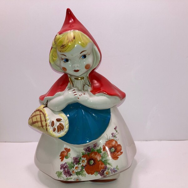 Vintage Little Red Riding Hood Pitcher - Etsy
