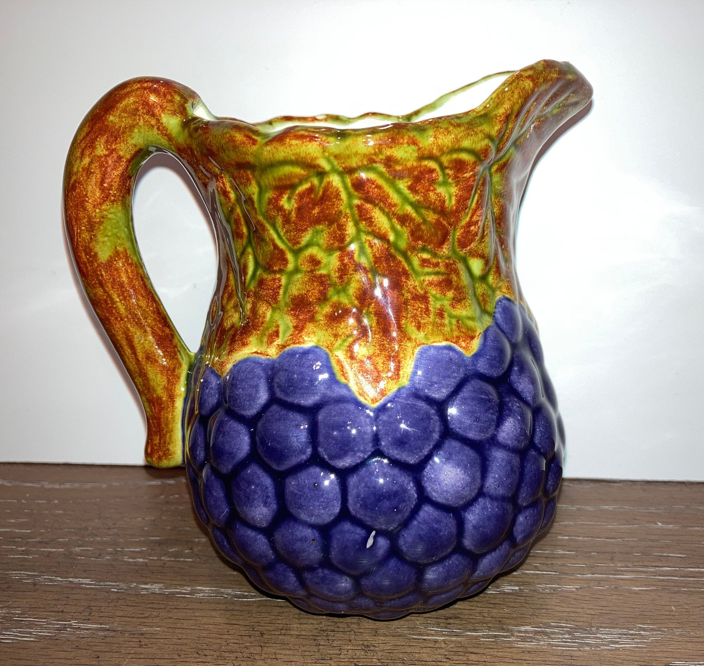 Studio Art Grape Pitcher 5 Painted Pitcher Painted | Etsy