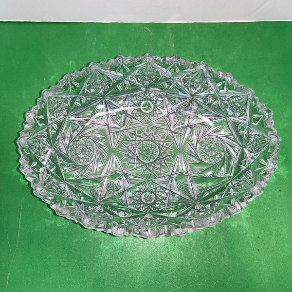 Cut Glass Dishes - Etsy