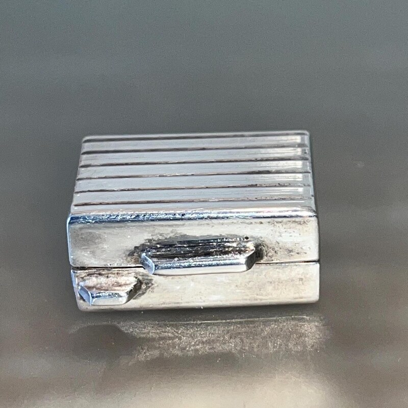 Silver Pill Box - Etsy