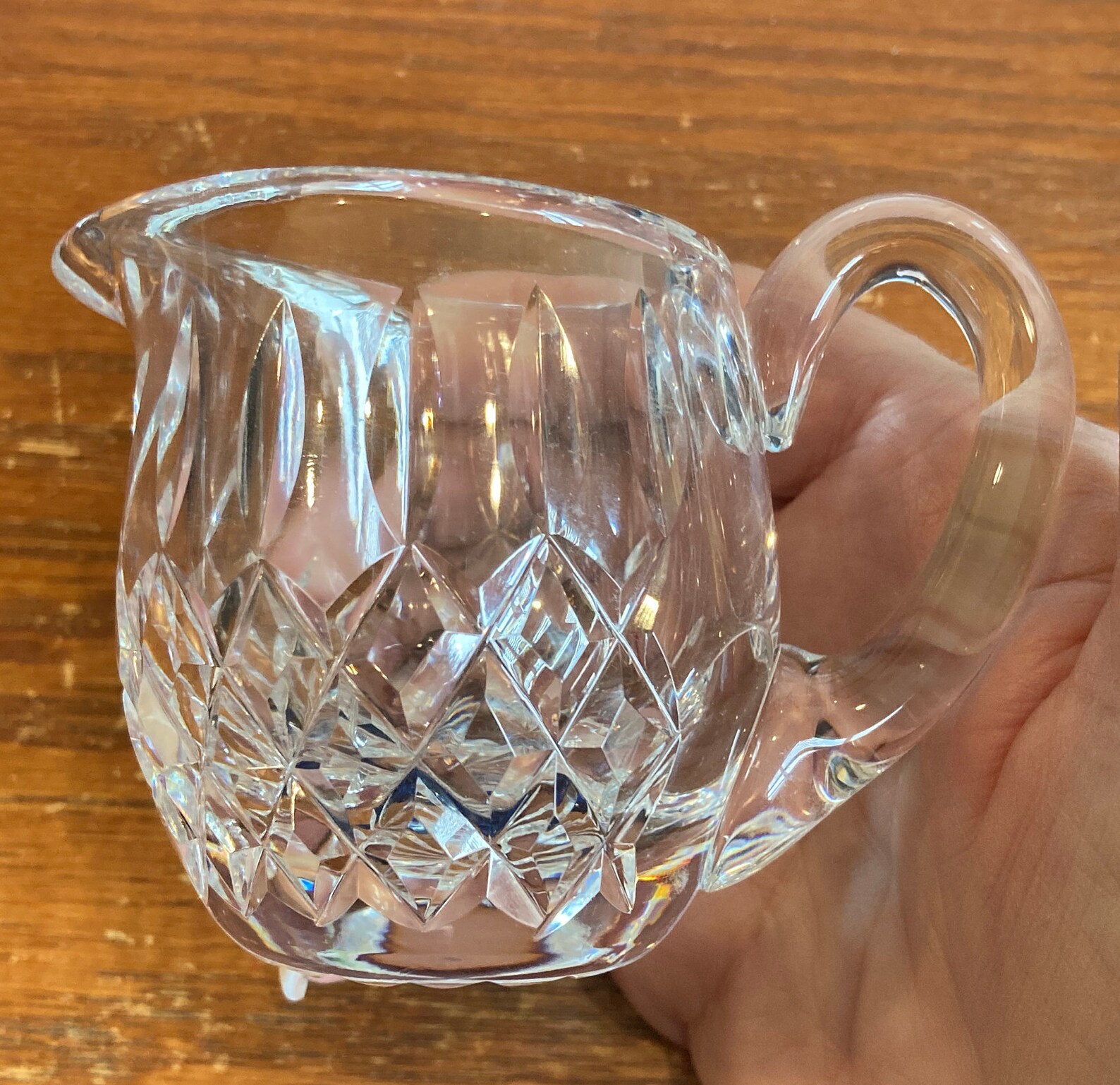 Waterford Crystal Cream Pitcher Signed Waterford Crystal | Etsy