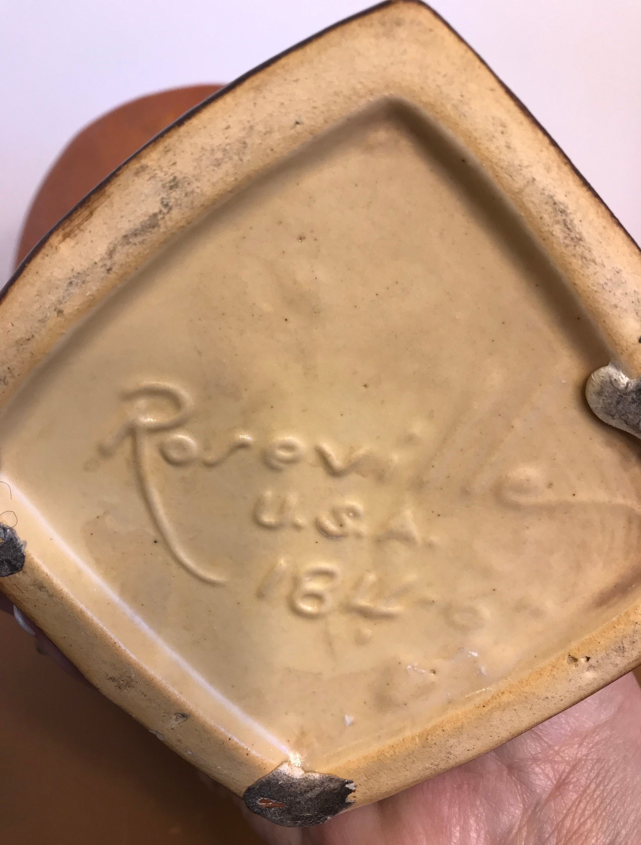 Vintage Roseville 184 Cornucopia With Magnolia Flower Vase | Etsy