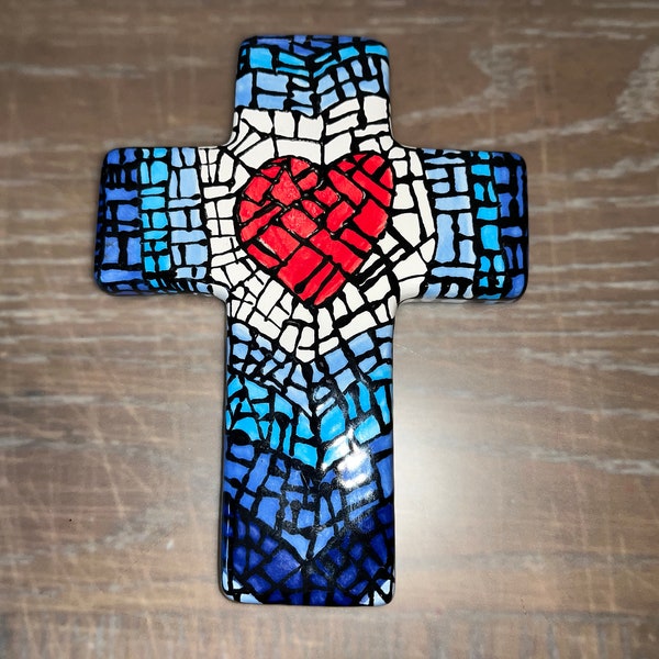 Ceramic Cross - Etsy