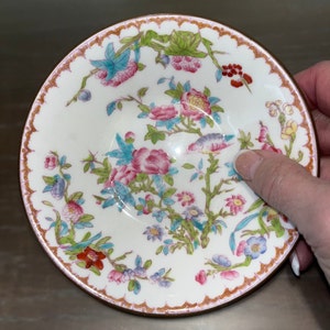 6 Vintage Minton Cuckoo Bird Fruit Bowls, Minton Cuckoo Berry Bowls ...