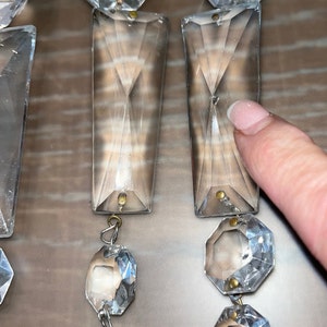 5 Square Prism Sets, Rectangle Antique Crystals, Antique Crystals Lot ...