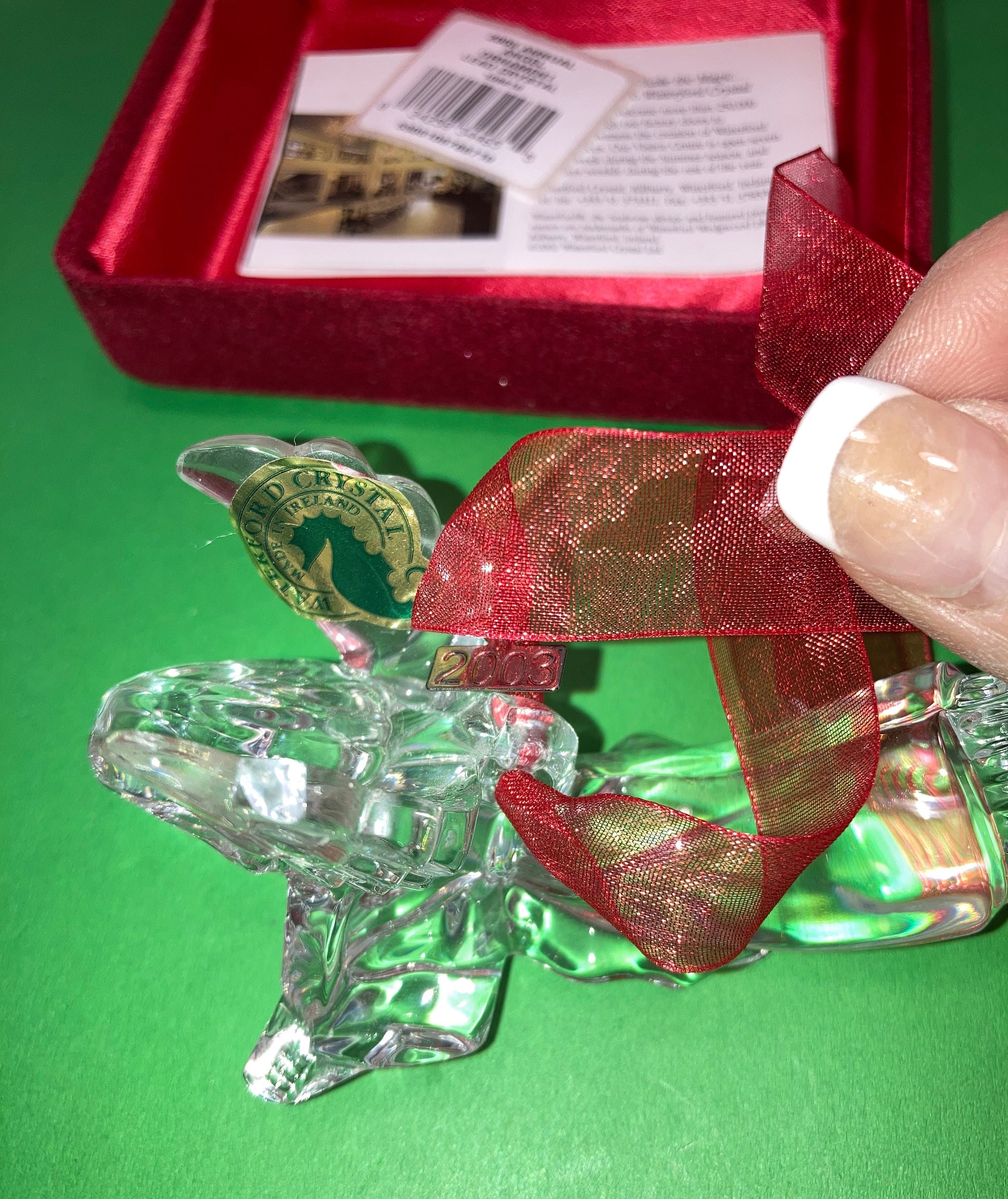 Waterford Crystal Angel 2003 Ornament Waterford Ornament - Etsy