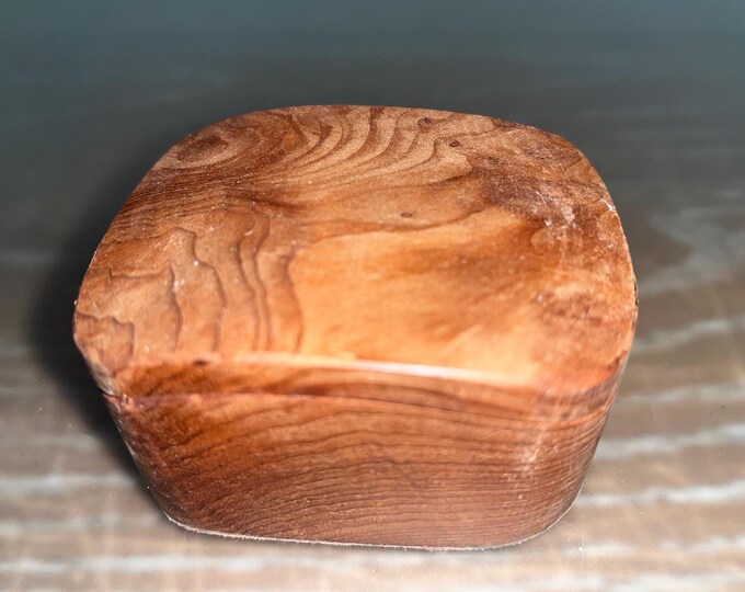 Vintage California Redwood Wooden Box, Square Wooden Box, Carved ...
