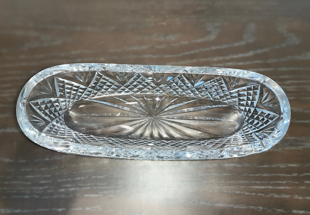Waterford 9 Oval Celery, Waterford Relish Bowl, Waterford Crystal ...