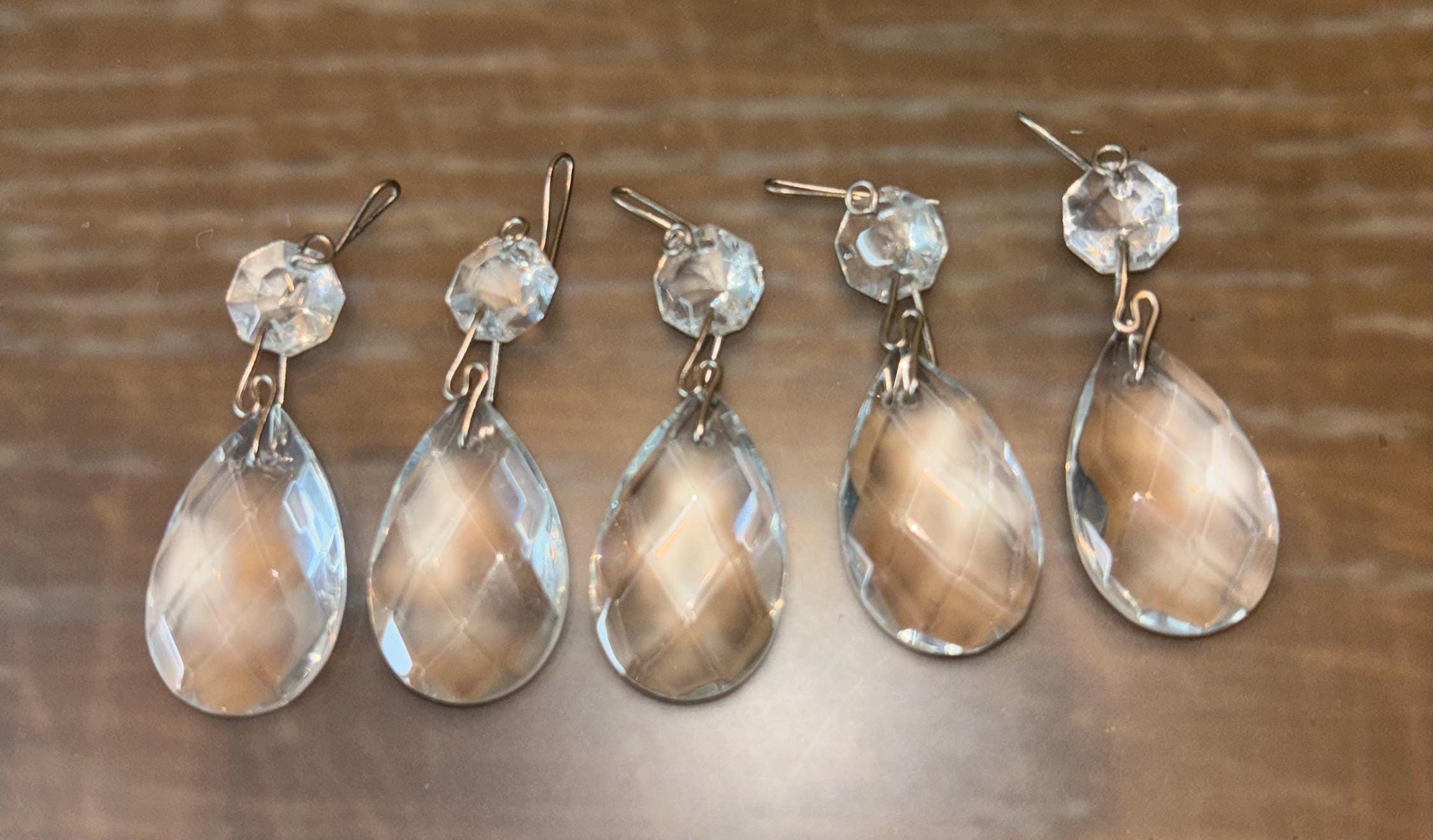 5 Teardrop Prisms Sets, 1 3/4" Teardrop Prism Sets, 1" Teardrop Prism ...