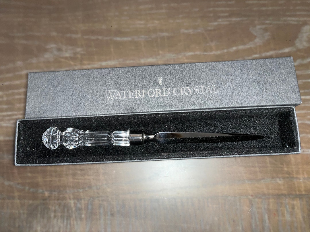 Waterford Irish Lead Crystal Letter Opener, Lismore Letter Opener, 8 ...