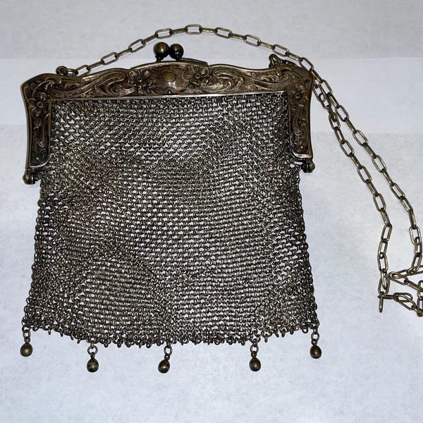 Vintage Mesh Purse - Etsy