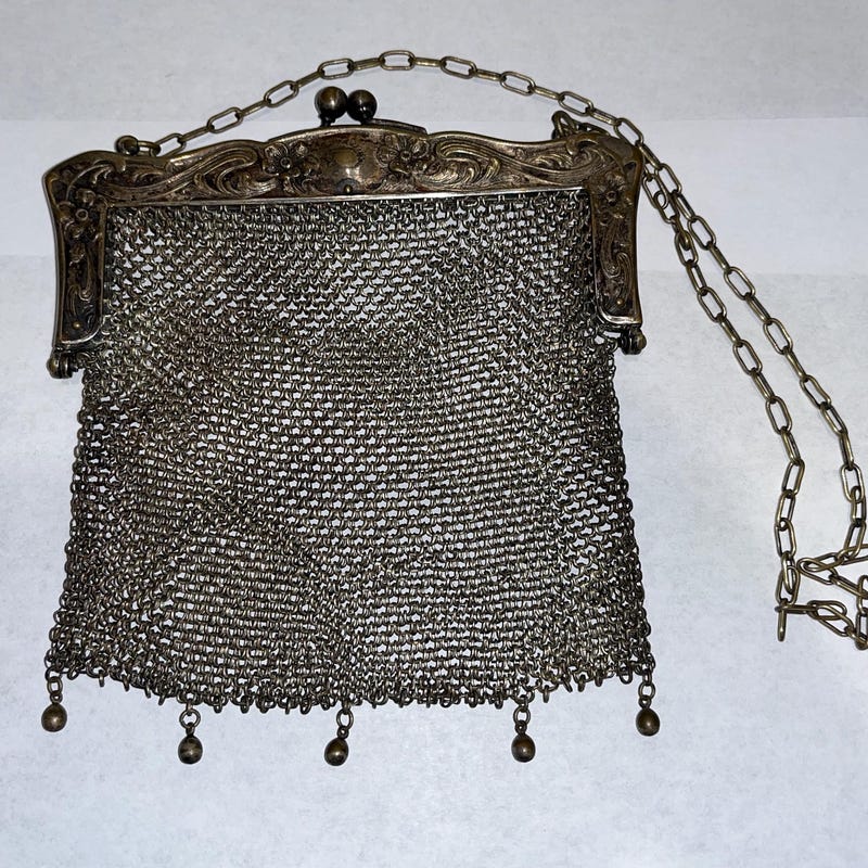 Vintage Mesh Purse - Etsy