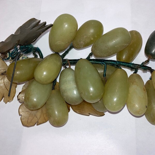 Jade Grapes - Etsy