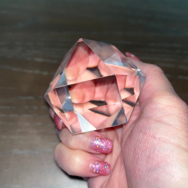 Geometric Paperweight - Etsy