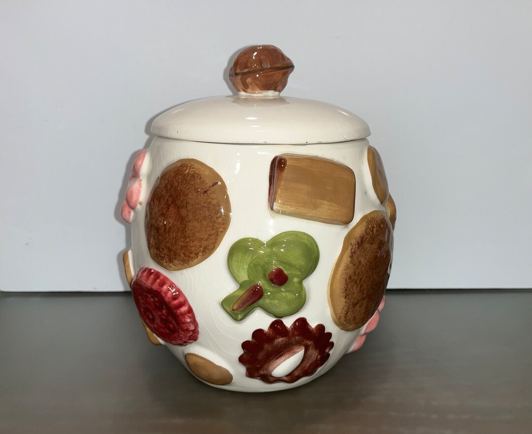 Vintage Los Angeles Cookie Jar, 1950 Napco Japan 10 Cookie Jar, Mid ...