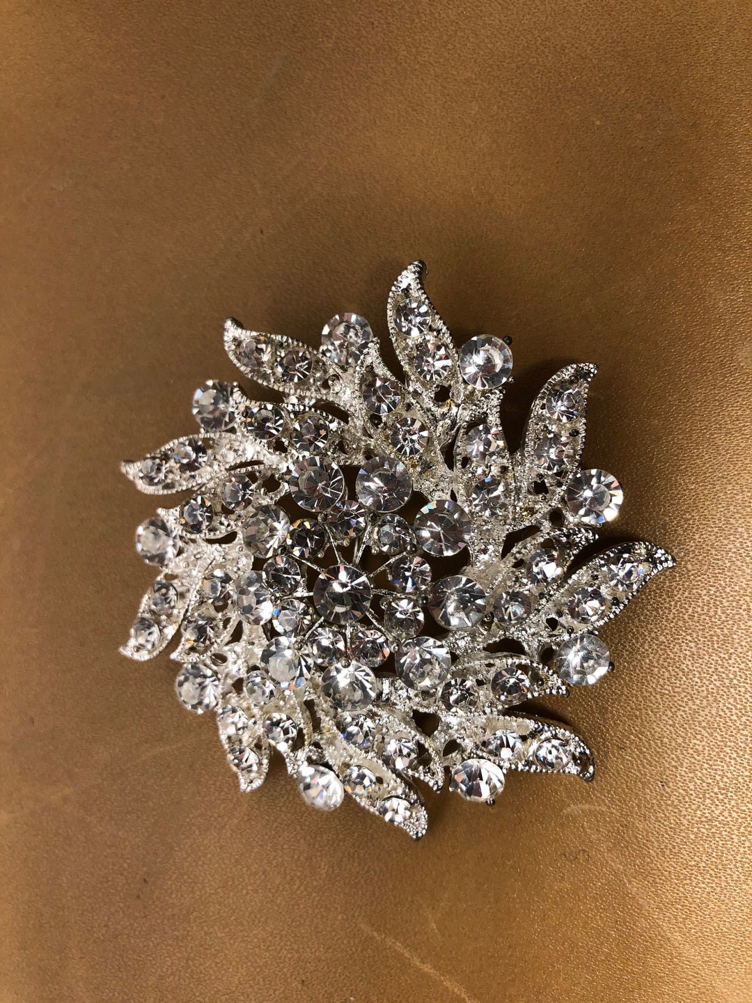 Rhinestone Pin Brooch Pinwheel Star Rhinestone Pin Brooch - Etsy