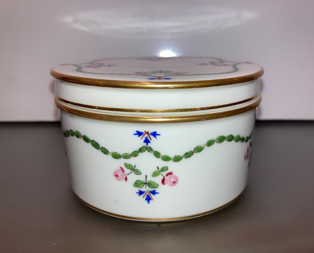 Vintage Minton Trinket Box, English Bone China Lidded Box, Minton Vines ...