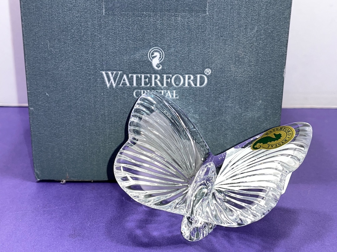 Waterford Butterfly Figure, Waterford 40005159 Paperweight, Waterford ...