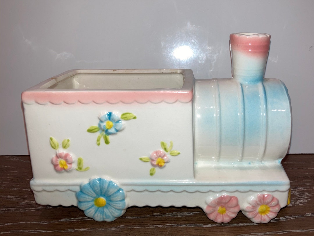 MCM Japan Train Vase, Napco Newcombers Express Train, 1950 Napco Baby ...