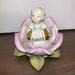 Vintage Lefton Rose Baby With Organ, Lefton Japan Rose Musical Figure ...