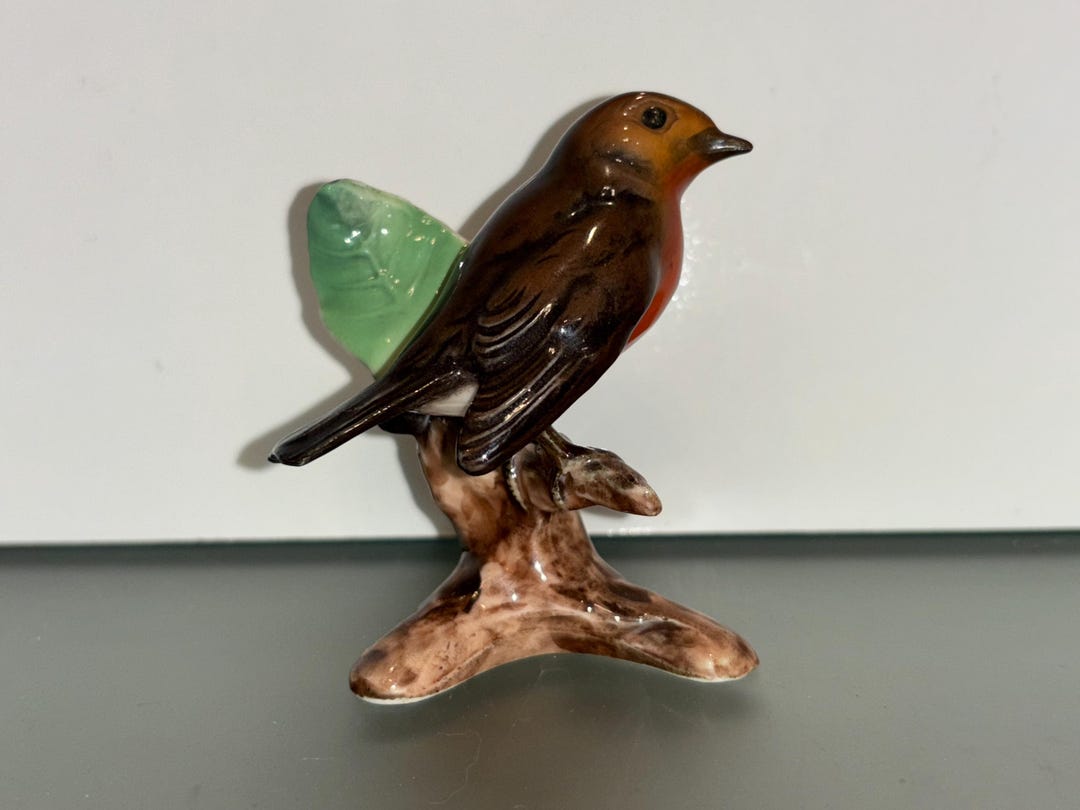 Vintage Goebel Red Robin, Goebel CV61, Goebel Red Breasted Bird, Bird ...