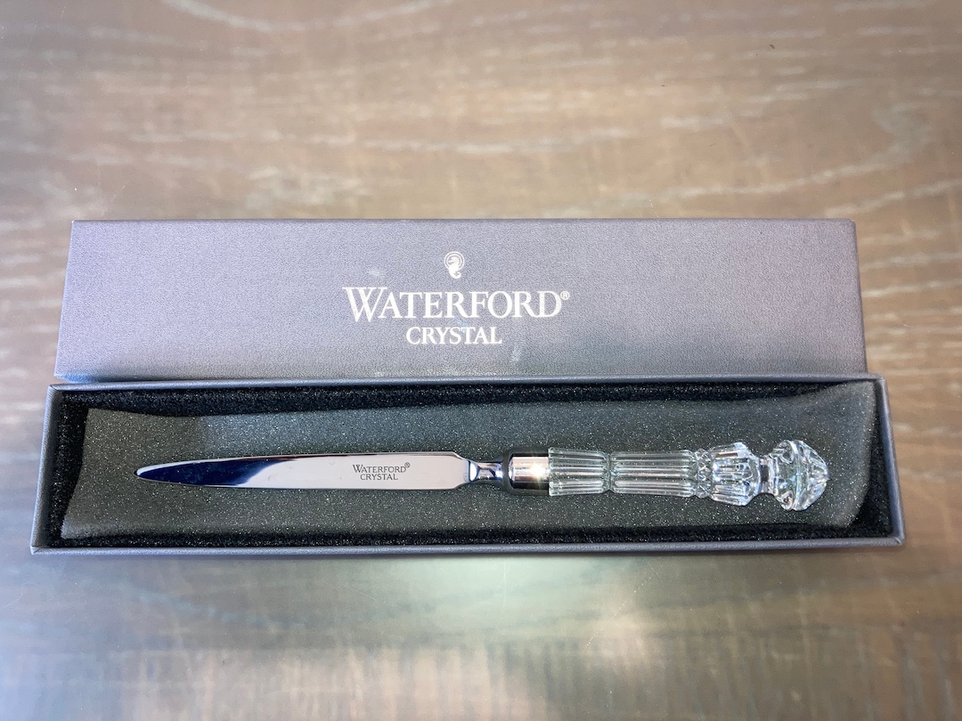 Waterford Irish Lead Crystal Letter Opener, Lismore Letter Opener, 8 ...