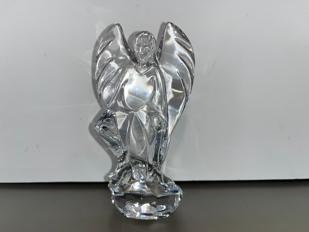 Vintage Waterford Nativity Angel, Waterford Contemporary Angel, Signed ...