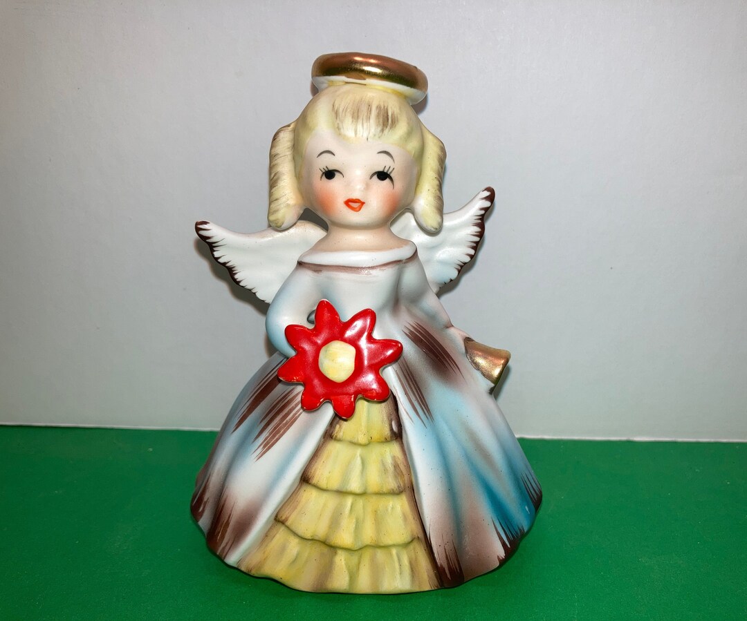 Vintage Japan December Angel Vintage Porcelain Inarco - Etsy