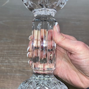 Vintage Waterford 7 1/2" Pillar Candle, Balmoral Tall Candle Holder ...