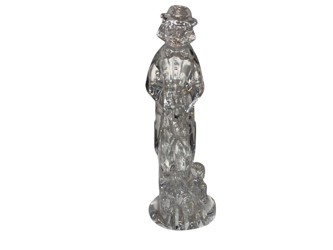 Waterford Clown With Pup Figure, Waterford 9" Clown Sculpture ...