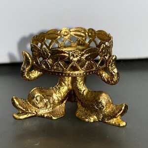 Brass Dolphin Egg Stand, Tri Dolphin Egg Stand, Brass Dolphin Stand ...
