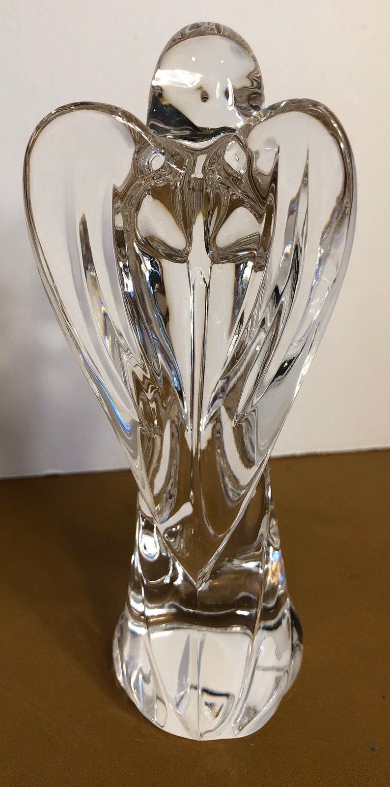 Vintage Waterford Crystal Praying Angel, Waterford Angel Figure, Signed ...