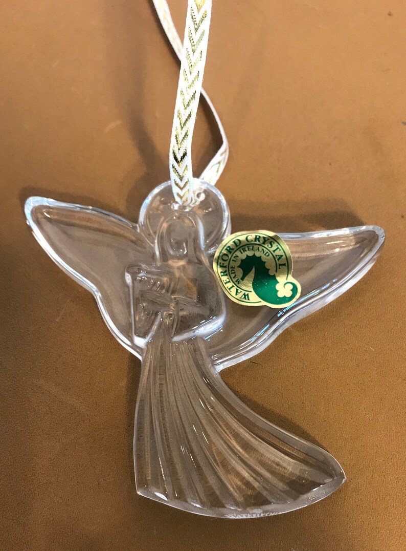 Vintage Waterford Crystal Angel Christmas 1997 Ornament - Etsy