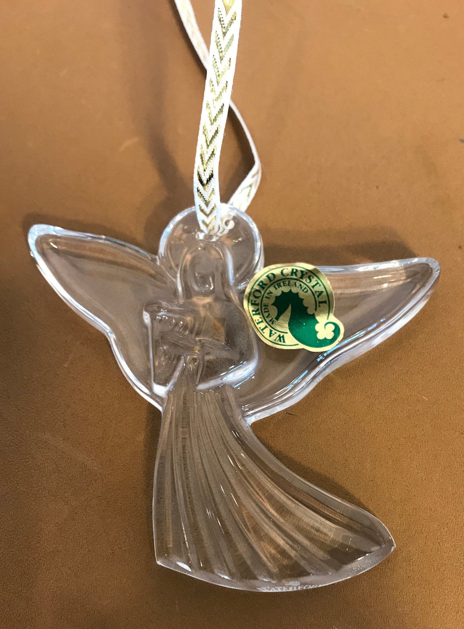 Vintage Waterford Crystal Angel Christmas 1997 Ornament - Etsy