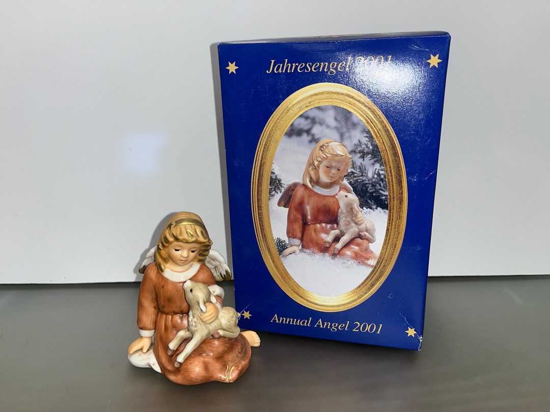 Vintage Goebel 2001 Angel, Goebel Little Shepard, Jahresengel 2001 ...
