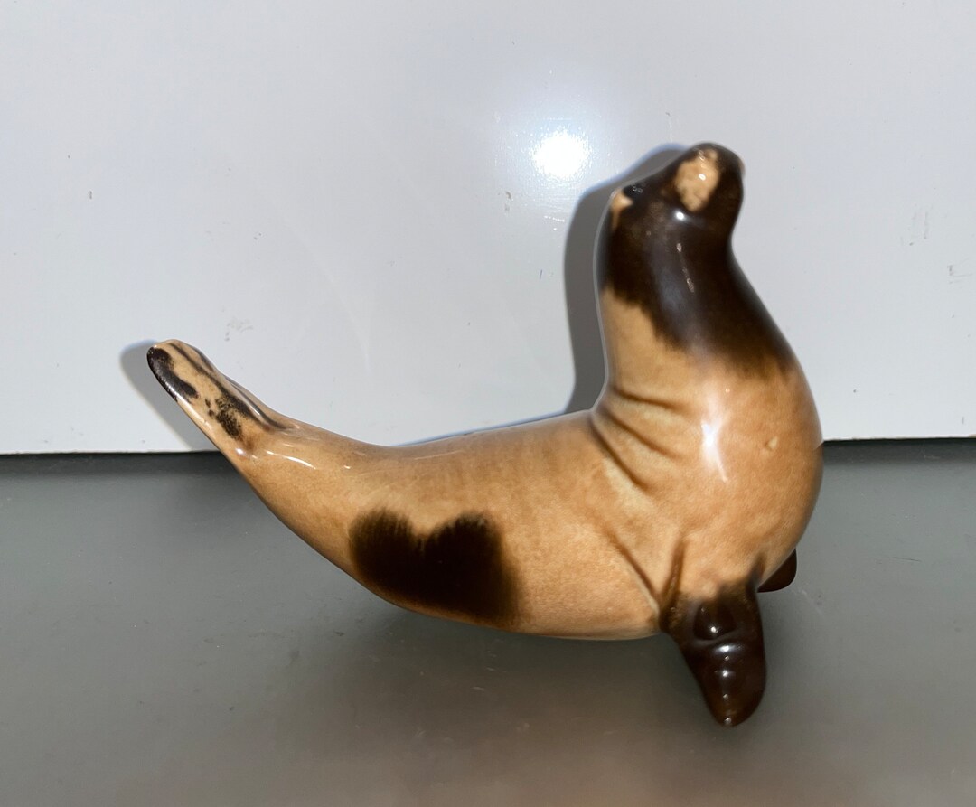 Vintage Goebel Germany Sea Lion, Goebel Ceramic Seal Lion Figure ...