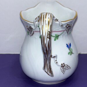 Vintage HEREND Blue Garland, Herend Cream Pitcher, Herend 1643, Herend ...