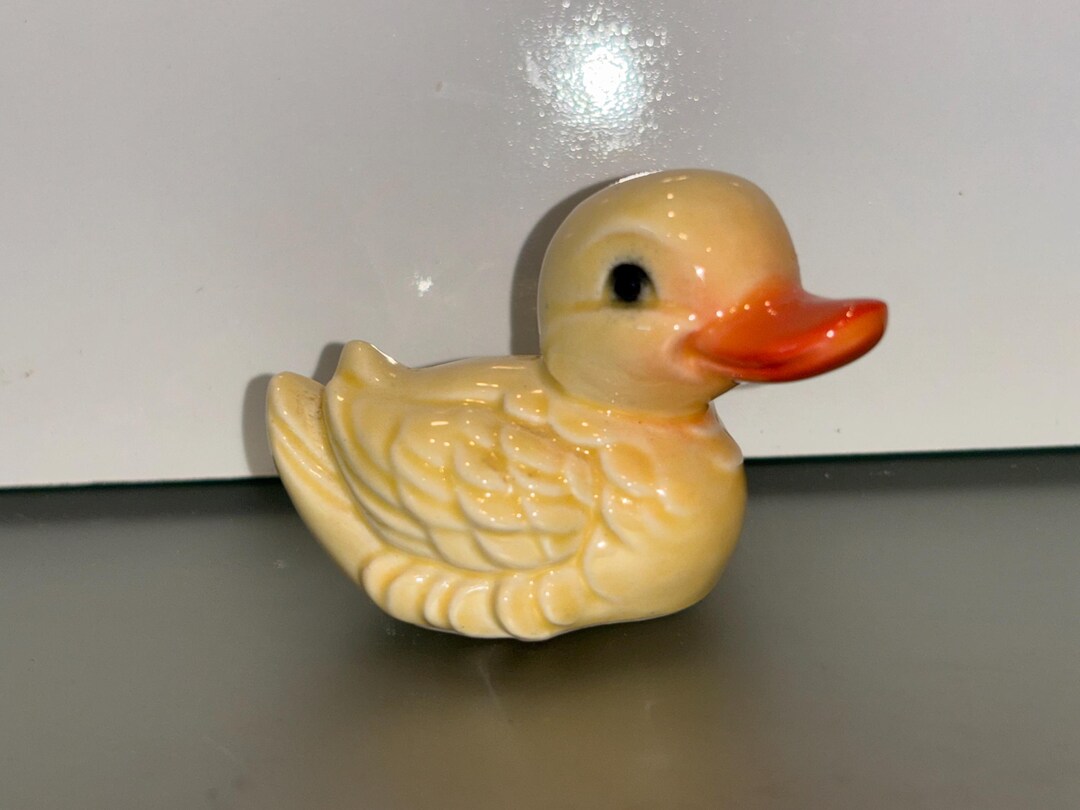 Vintage Goebel German Porcelain Duckling, Goebel 052, Yellow Duck ...