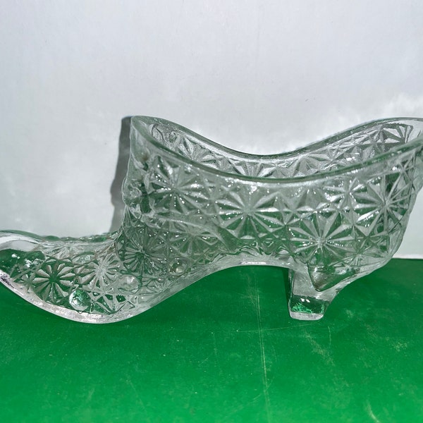 Fenton Glass Shoe - Etsy