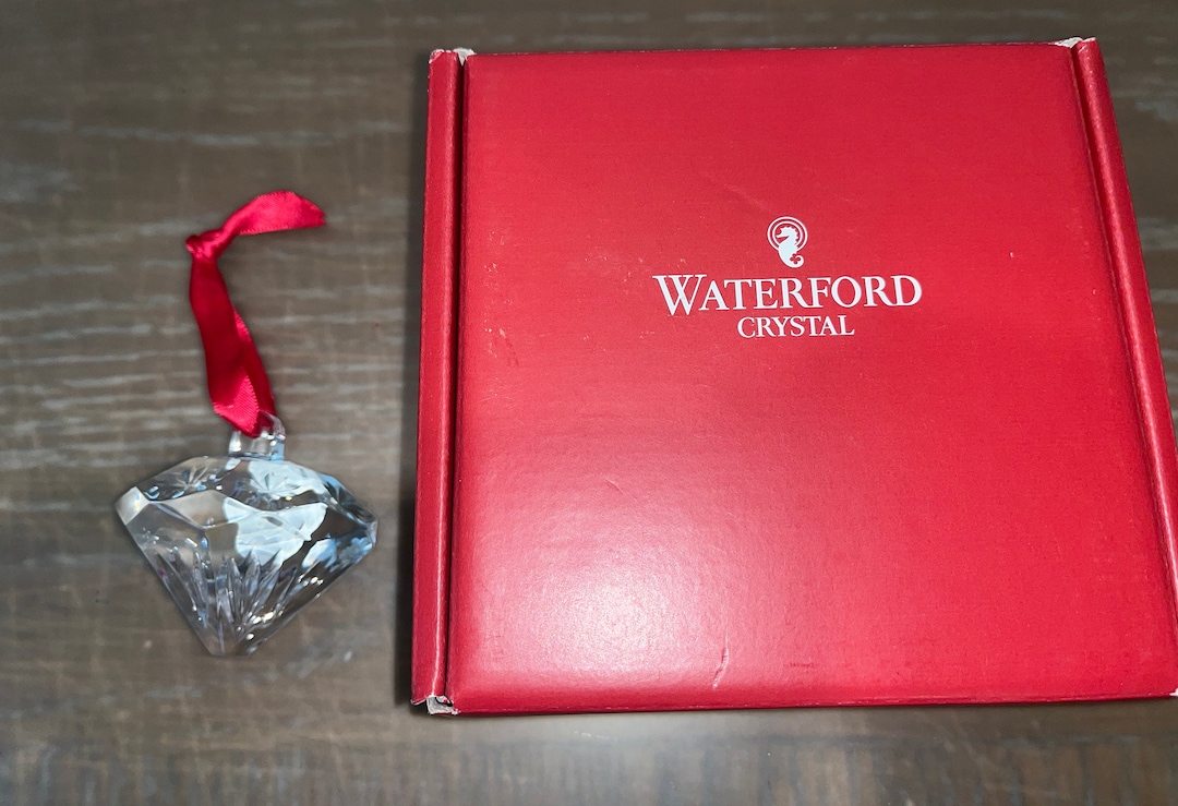 Vintage Waterford Diamond Ornament, Waterford 2011 Diamond Ornament ...