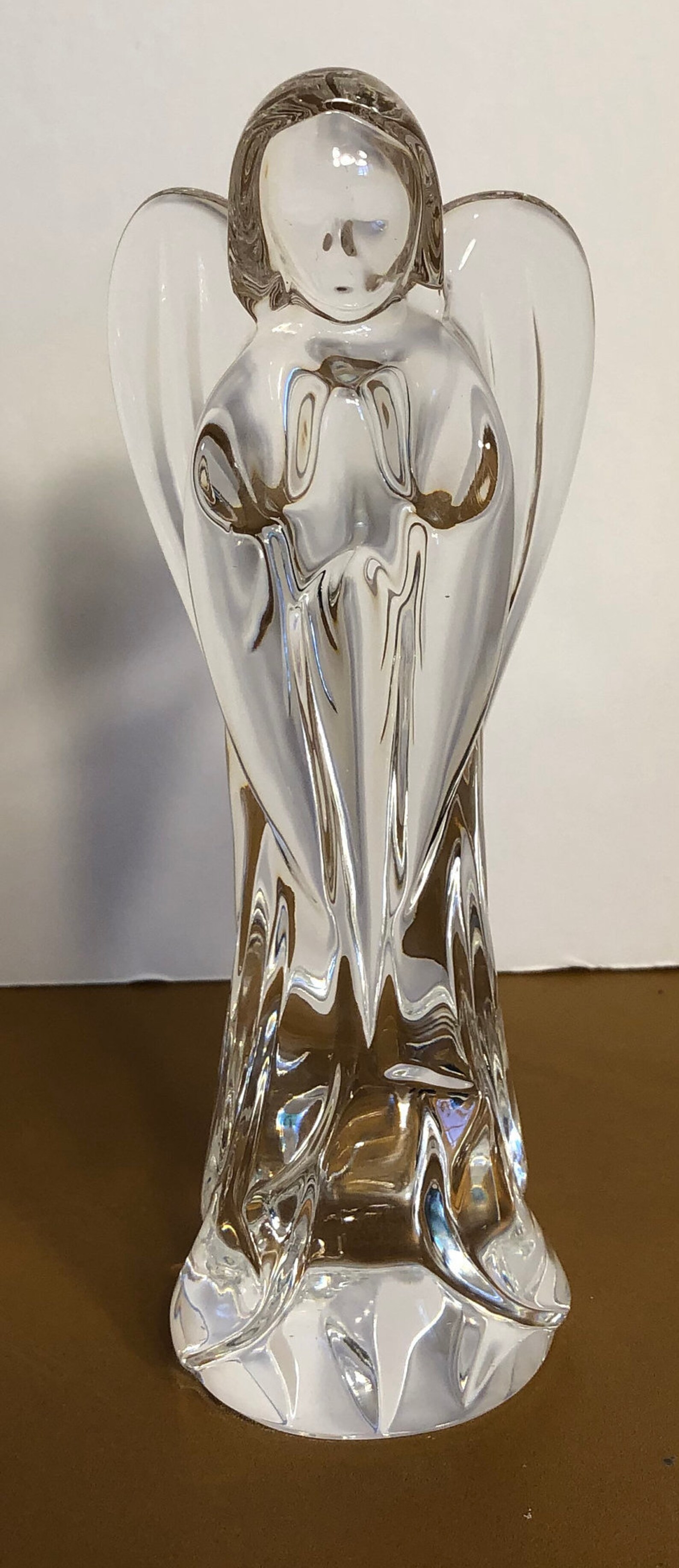 Vintage Waterford Crystal Praying Angel, Waterford Angel Figure, Signed ...