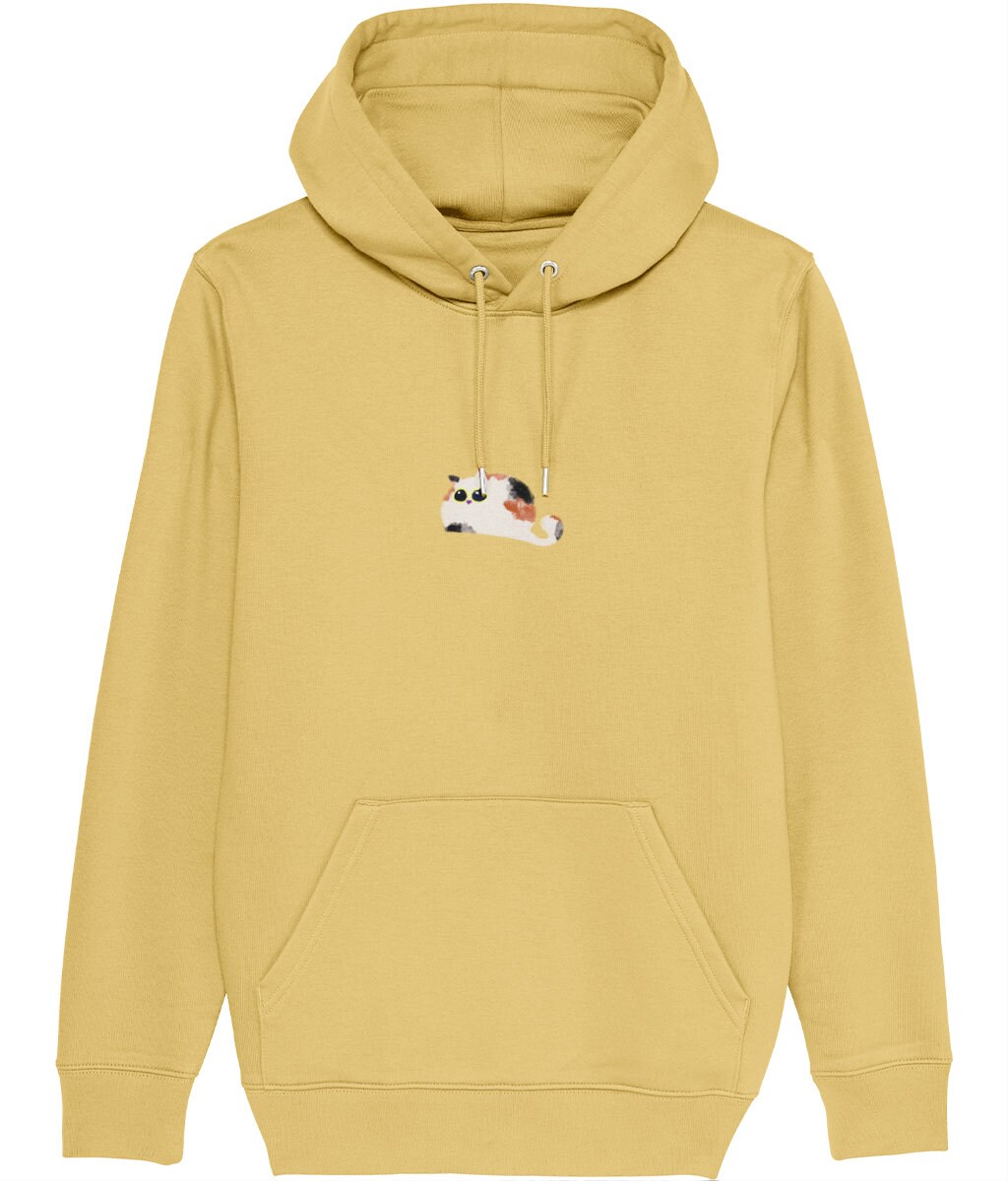 NEW COLOURS! Calico Cat Hoodie, Organic Cotton Heavy Hood, BTS Fan Gift ...